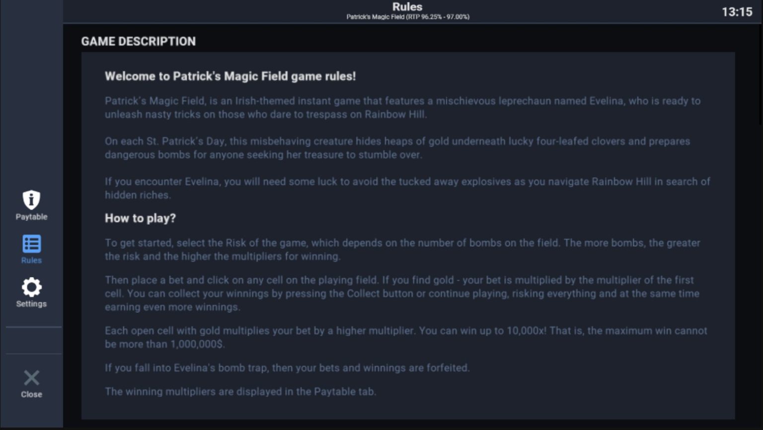 Patrick's Magic Field by Evoplay: Review and Tips!
